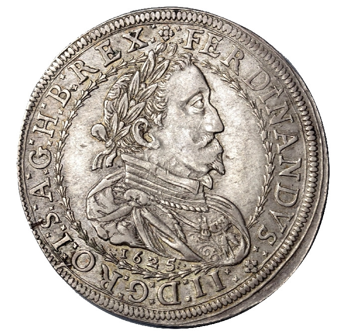 Ferdinand II. tolar 1625 Graz